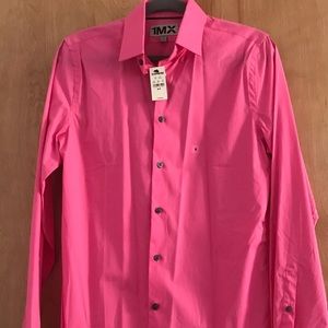 Express | Shirts | Ml Express Mens Dress Shirt In Pink | Poshmark